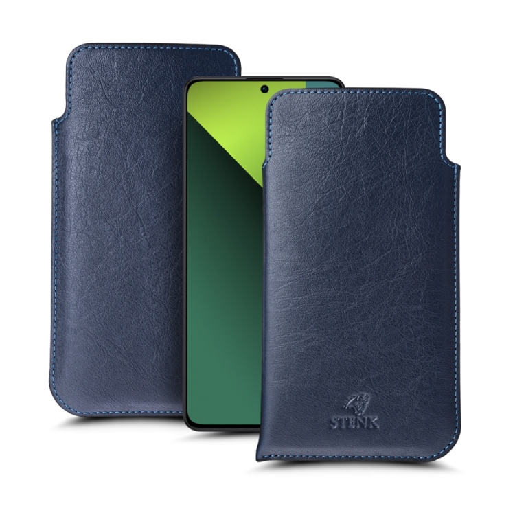 Купити чохол-футляр на Xiaomi Redmi Note 13 Pro 5G Синій Stenk Elegance ...