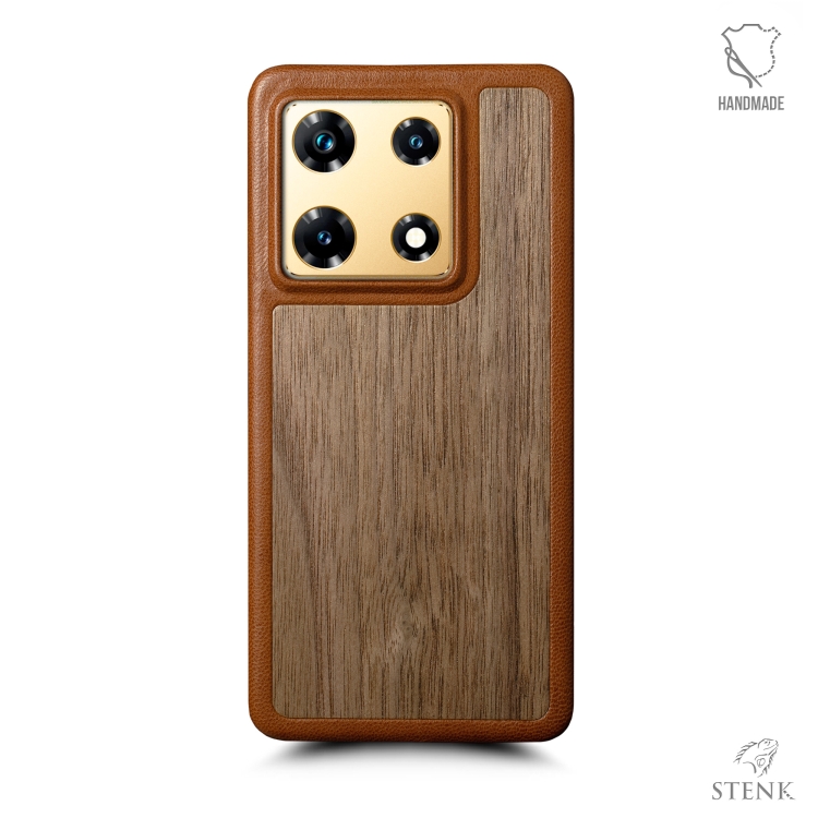 Купить бампер на Infinix Note 30 Pro Табак Stenk WoodBacker Одесса Украина