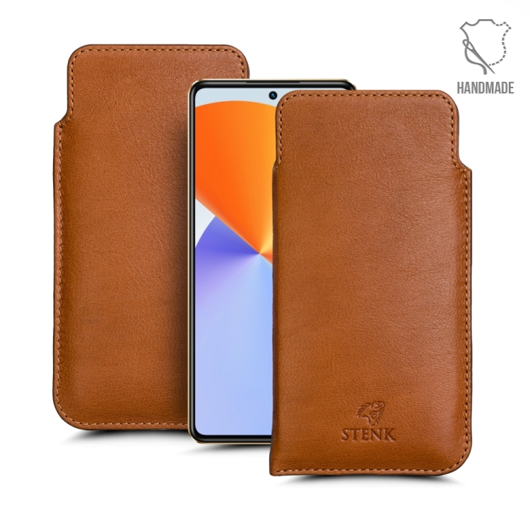 Купить чехлы-футляры на Infinix Note 30 Pro Светло-коричневый Stenk ...
