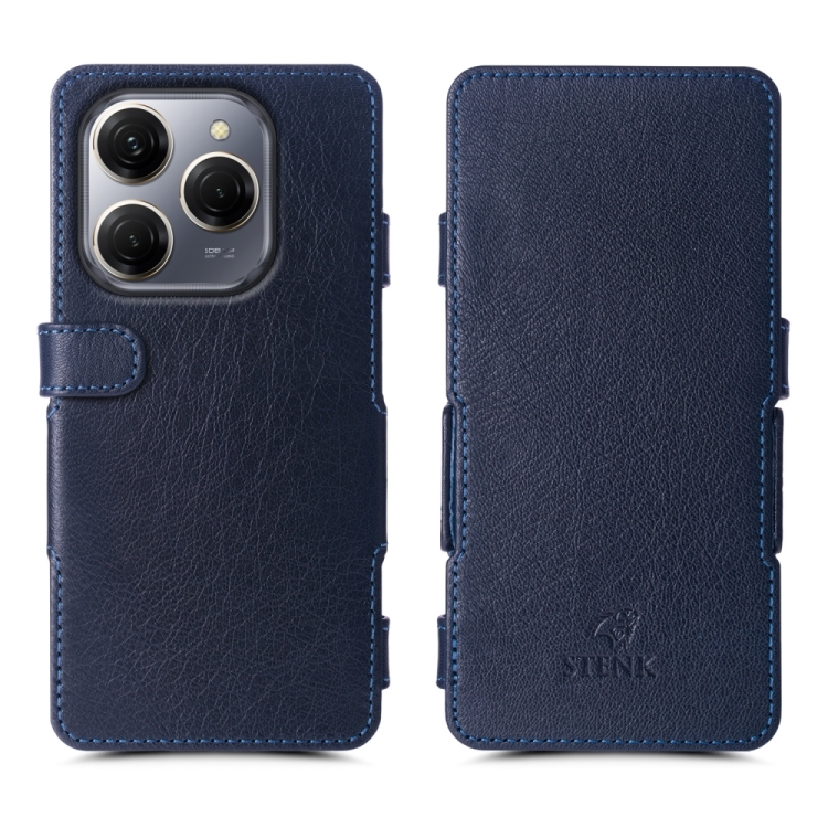 Купить чехол-книжка на TECNO Spark 20 Pro Синий Stenk Prime Одесса Украина